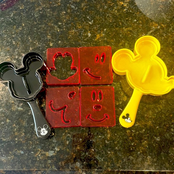 Disney | Kitchen | Disney Eats Mickey Mouse Food Mold Set | Poshmark